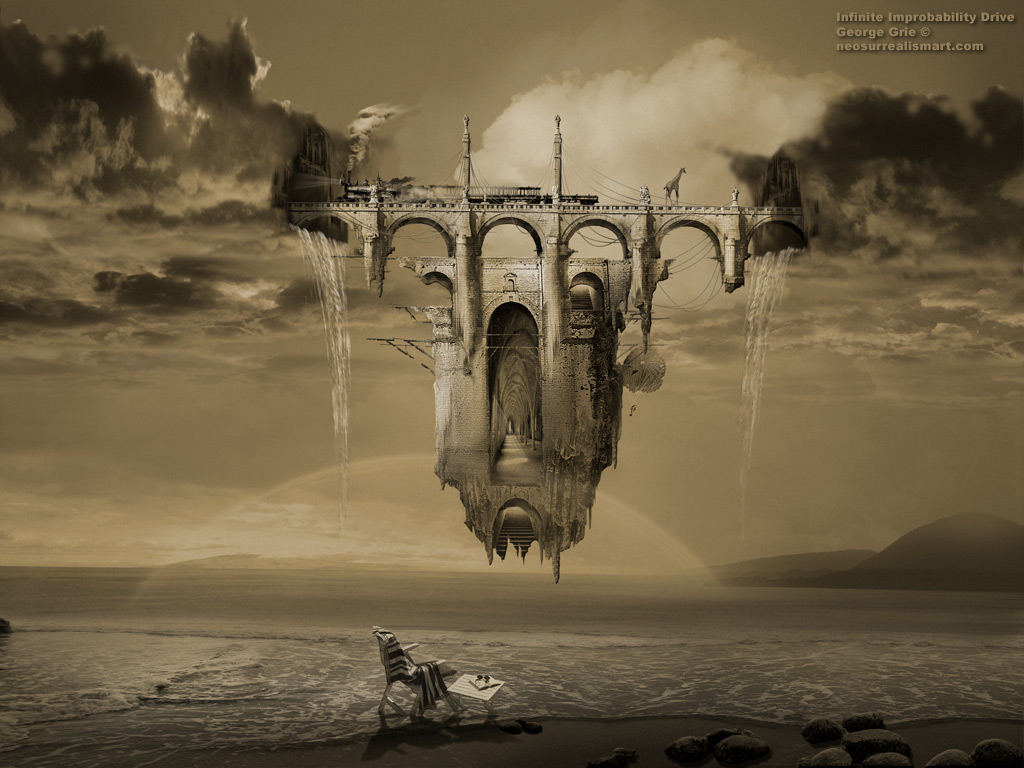 Modern Surrealism Fantasy Art 3D Pictures: George Grie 3d wallpaper
