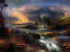 Fantasy Art 3D Wallpapers software: free animated surrealism 3d wallpaper